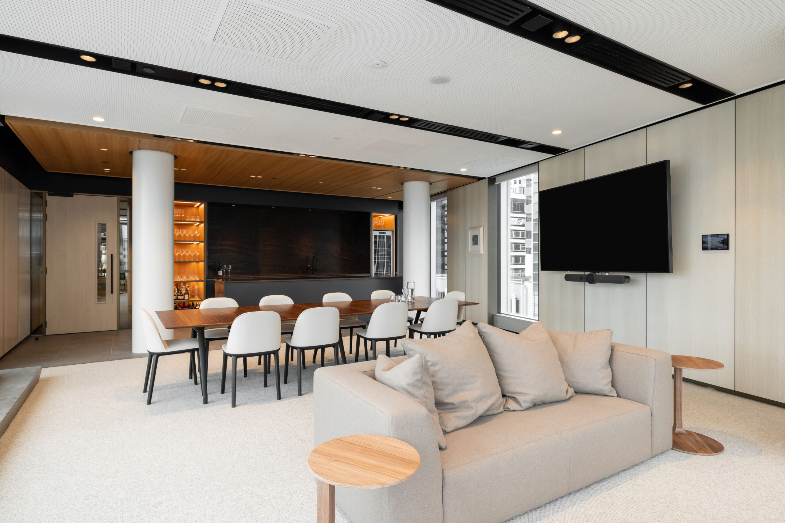 Bell Gully Project | NZ Ceilings & Interiors | Ceiling Contractors